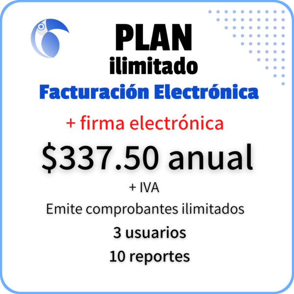 Plan ilimitado + firma - TUCANTI